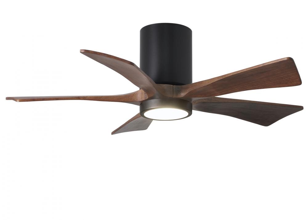 Paddle Blade Ceiling Fans IR5HLK Five Blade Flush Mount Paddle Fan In