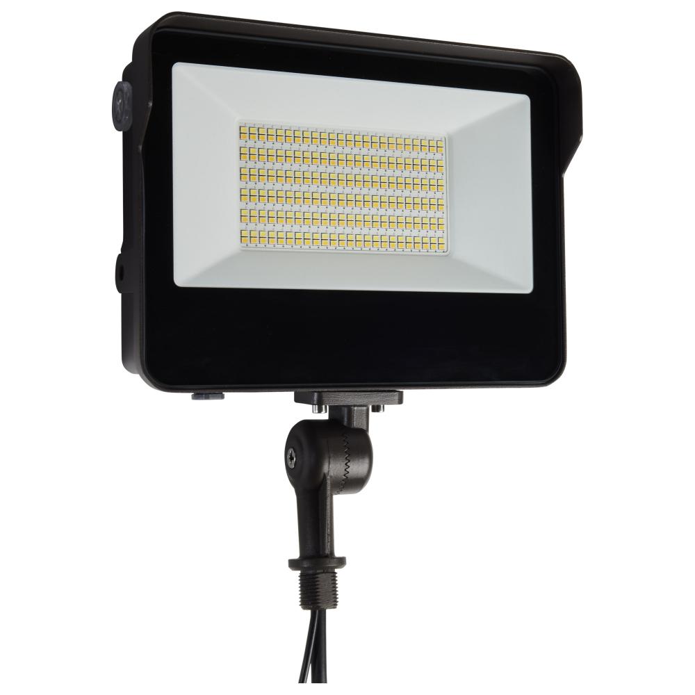 LED Tempered Glass Flood Light with Bypassable Photocell; CCT ...